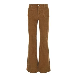 AG - Adriano Goldschmied Vicky High Rise Flare Hose - - Jeans - Damen - Braun - W28