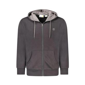 Timberland Klassischer Baumwollpullover mit gerippten B&uuml;ndchen - - Sweatshirts & Hoodies - Herren - Schwarzk - M