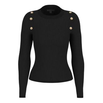 Guess Damen, Strickwaren, Schwarzk, SGr&ouml;&szlig;e