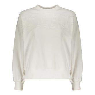 Moorer Baumwoll-Sweatshirt - - Sweatshirts & Hoodies - Damen - Wei&szlig; - XS