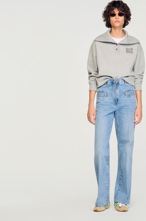 Sandro Weite Jeans