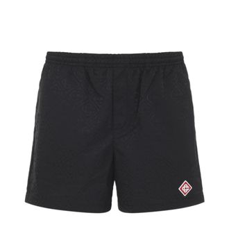 Casablanca Homme, Maillots de bain, Noir, Taille: M Jacquard Gradient Swim Shorts