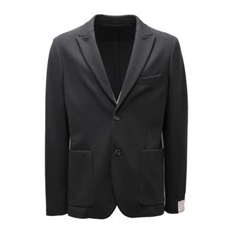 Paolo Pecora Viskose Strickjacke - - Jackets - Herren - Blau - XL
