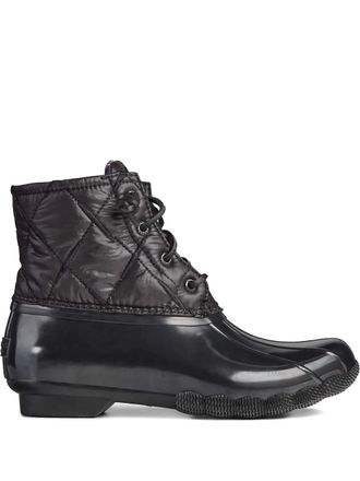 Sperry Top-Sider Saltwater Black Stiefel - Schwarz