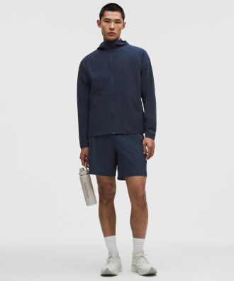 lululemon Pace Breaker Shorts mit Liner f&uuml;r M&auml;nner - 18 cm - Gr&ouml;&szlig;e XL in Club Blue