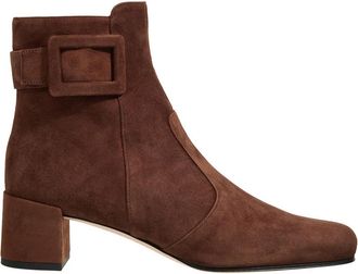 Roger Vivier Stiefeletten - Polly Boots 45 - Gr. 38 (EU) - in Braun - f&uuml;r Damen