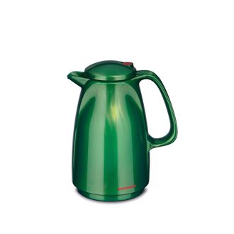 Rotpunkt Isolierkanne 225 Bella 0,5 l | Zweifunktions-Drehverschluss | BPA-frei - gesundes Trinken | Made in Germany | Warm + Kalthaltung | Glaseinsatz | Shiny