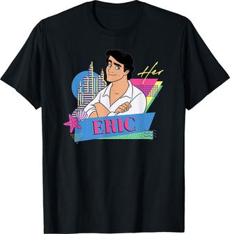 Disney The Little Mermaid Retro Couples Matching Her Eric T-Shirt