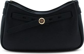 Tory Burch Tory Burch Hobo Bags - Black Leather Crossbody Bag - Gr. unisize - in Schwarz - f&uuml;r Damen