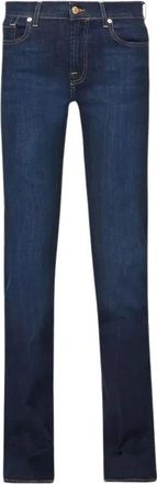 7 For All Mankind Femme, Jeans, Bleu, Taille: W27 Jean fusel&eacute;