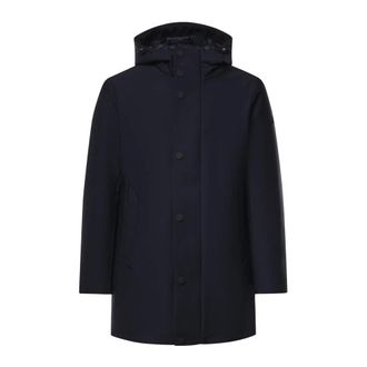 H&egrave;SKIMO Parka longue Tech Bonded Imb. SOR - Homme - Manteaux - Bleu - Taille: M