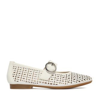 Remonte Ballerinas Remonte CEO-D0K16-80 Wei&szlig;