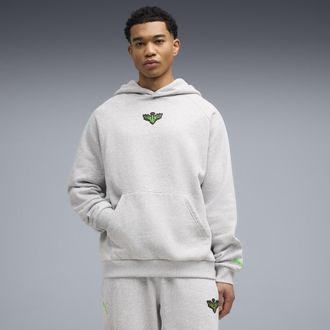 Puma Melo Alwayz On 1 Basketballhoodie Herren, Kleidung, Grau, 3XL