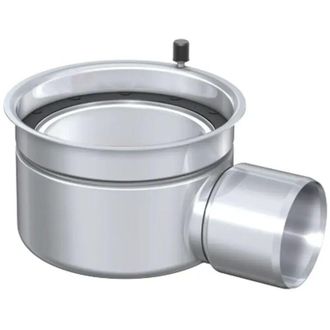 Aco Bodenablauf Variant-CR DN100/ 1,5 Grad/2,0l/s/Halter./ohne WS, 9515.00.00