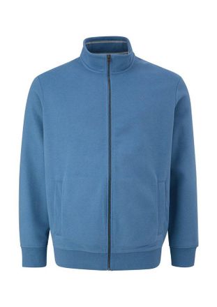 s.Oliver Sweatjacke Sweatshirt Jacke Sweatshirt Jacke mit Stehkragen