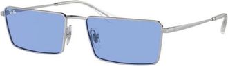 Ray-Ban Stilvolle Silberblaue Sonnenbrille - - Accessories - unisex - Grau - 59 MM