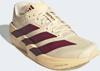 adidas Adizero dropset pro chaussures dentra&icirc;nement en warm vanilla / maroon / warm-Jaune