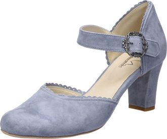 Hirschkogel Damen Pumps, h.blau, 38 EU