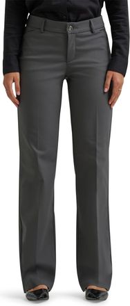 Lee Damen Ultra Lux Comfort with Flex Motion Trouser Pant Hose, Statisches Grau, 42 Kurz