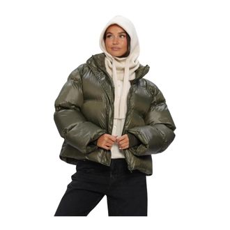 Notre-V Nv-Idalia Pufferjacke - - Jackets - Damen - Gr&uuml;n - M