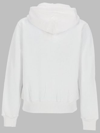Polo Ralph Lauren Zip-Up Cotton Blend Sweatshirt - White
