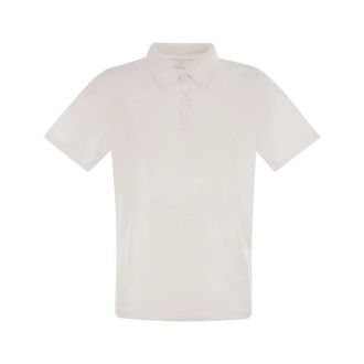 Majestic Filatures Kurzarm-Poloshirt - - Tops - Herren - Wei&szlig; - XL