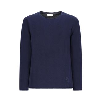 Jil Sander Sweater DN LS - - Knitwear - Herren - Blau - S
