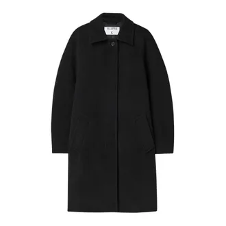Filippa K Femme, Manteaux, Noir, Taille: 38 FR Manteau Cocon