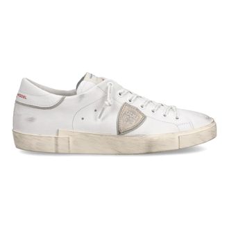 Philippe Model Homme, Chaussures, Blanc, Taille: 45 EU Prsx Tennis