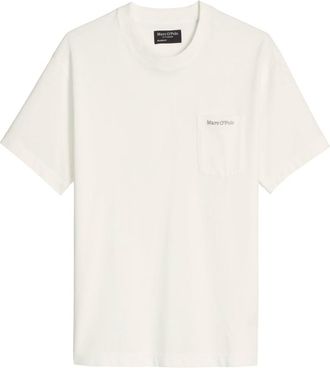 Marc O'Polo Garment Dyed T-Shirt mit Brusttasche, Relaxed Fit in