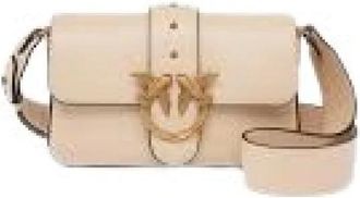 Pinko Pinko, Femme, Sacs, Beige, Taille: ONE Size Sacs &agrave; &eacute;paule