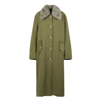 Our Legacy Tundra Coat - Femme - Manteaux - Vert - Taille: 38 FR