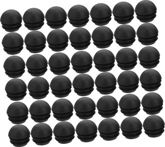 Artibetter 100 St&uuml;ck Endkappen F&uuml;r Metallrohre Rohrendkappe Rohrkappe Rund Kunststoff Schlauchstopfen Kunststoff Endkappen Stopfen Rohrstopfen Lochstopfen Rohrst