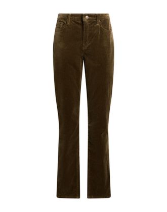 Ralph Lauren STRETCH CORDUROY MID-RISE STRAIGHT PANT