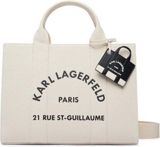 Karl Lagerfeld Handtasche B4W50076 Creme