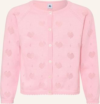 Petit Bateau Petit Bateau Strickjacke rosa