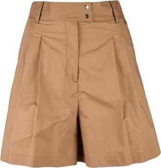 Herno Femme, Shorts, Brun, Taille: 36 FR Light Cotton Stretch Shorts