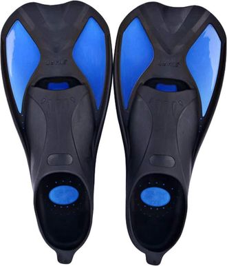 N / A Schwimmflossen Training Kurzflossen Erwachsene Flossen Schnorcheln Licht Taucherflossen - Blau, XL