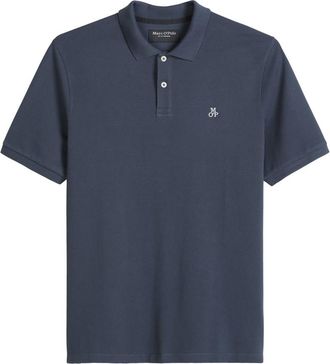 Marc O'Polo Piqu&eacute;-Poloshirt aus Bio-Baumwolle mit Label-Stickerei, Regular Fit in