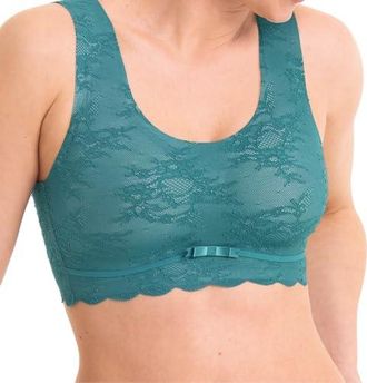 Anita Essential Lace - Femme - Bralette - Sans couture, Émeraude claire, XXL
