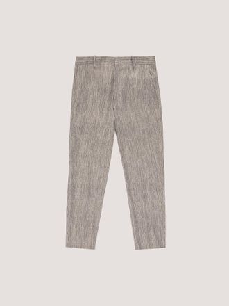 Circolo 1901 Tailored Trousers in Diagonal Canvas Scrub / 46