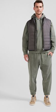 Eden Park Doudoune Sans Manches Matelass&eacute;e &Agrave; Col Montant Gris