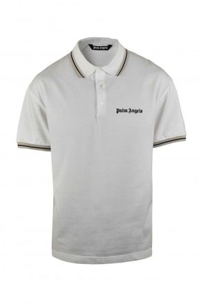 Palm Angels Poloshirt Weiß