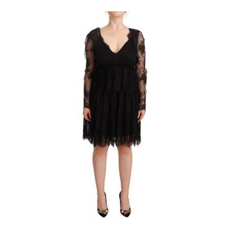 Aniye By Femme, Robes, Noir, Taille: 40 FR Robe &agrave; manches longues