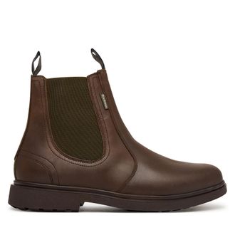 Barbour Klassische Stiefeletten Barbour Hae Chelsea Boot MFO0815BR99 Dunkelbraun