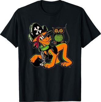 Disney 100 Pluto Halloween Classic Pirate Captain Costume T-Shirt