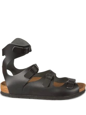 Birkenstock baskets Athen à détail de boucle - Noir