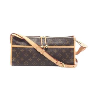 Louis Vuitton Sac bandouli&egrave;re Popincourt Long Monogram en toile enduite pr&eacute;-poss&eacute;d&eacute; - Femme - Pre-owned - Brun - Taille: ONE Size