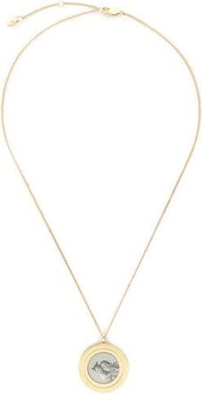 Fossil Halskette Harlow Locket JF04738710 Goldfarben