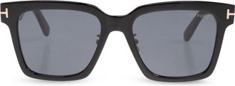 Tom Ford Eyewear Sonnenbrille mit eckigem Gestell - Schwarz